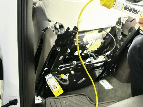 Service Air Bag Message Displayed in Driver Information Center (DIC ...